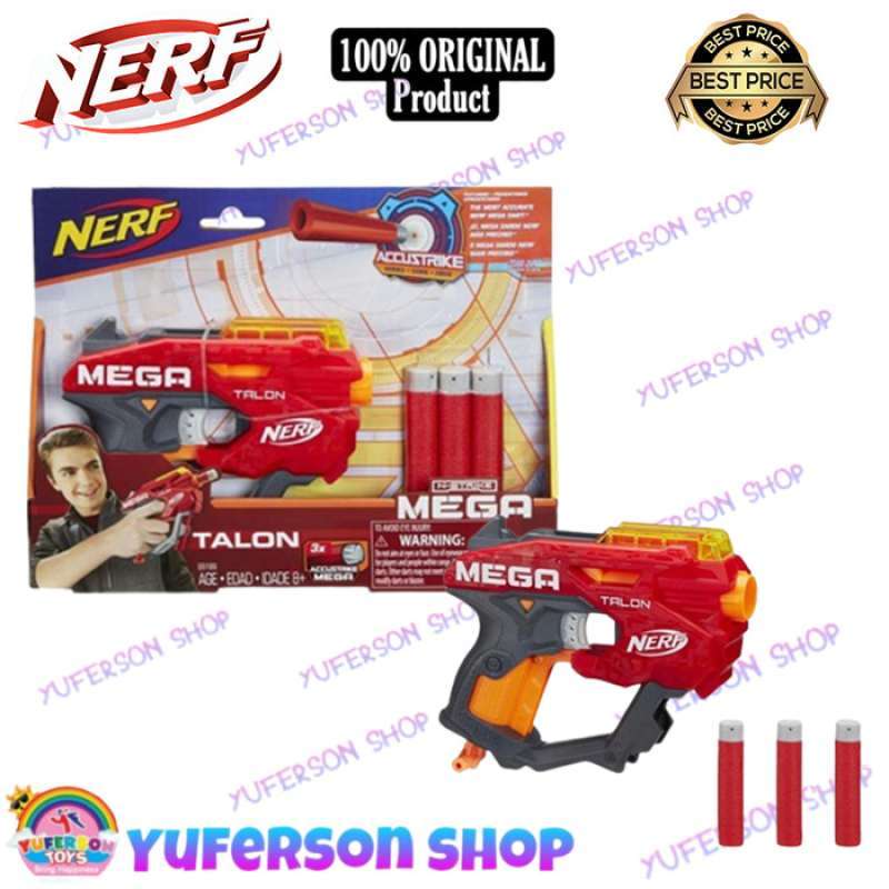 Promo Nerf Mega Talon Blaster Diskon 33% di Seller Toys Island Store ...