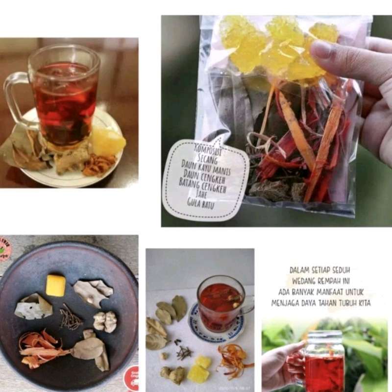 Jual Wedang Uwuh Rempah Khas Tradisional Isi 10pcs Herbal Di Seller Al ...