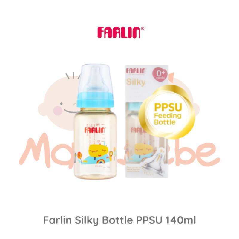 Jual Farlin Silky Ppsu Standard Neck Feeding Bottle Botol Susu 140ml Di ...