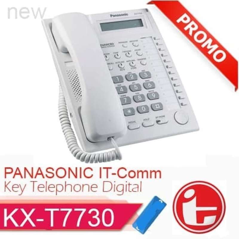 Promo Panasonic Kx-t 7730 digital key telephone Diskon 33% di Seller Elekto Store - Tugu Selatan ...