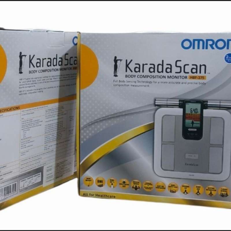 Promo Karada Scan Omron Hbf 375/ Timbangan Kadar Lemak Diskon 23% di ...