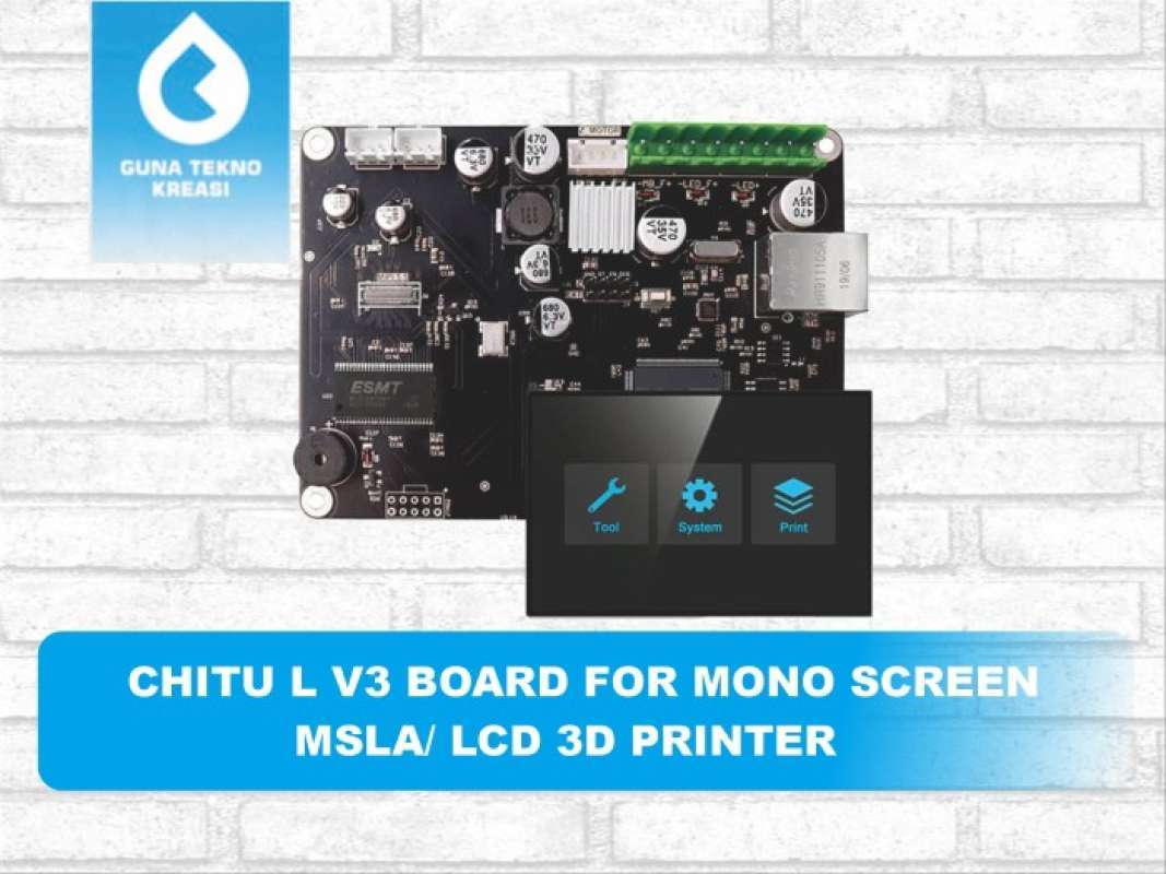 Promo Chitu L V3 Board For Mono Screen Msla/ Lcd 3d Printer Diskon 23% Di Seller Urahara Store ...