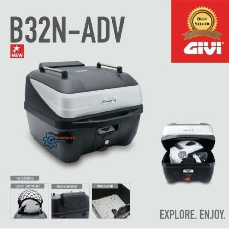 Jual Box Givi Top Box Givi Box Motor Givi B-32 (adventure) Givi ...