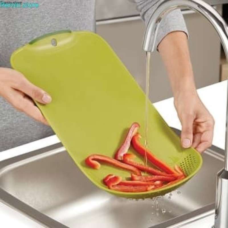 Promo Talenan Plastik Joseph-joseph 24x38 Cm Chop & Drain | Chopping ...