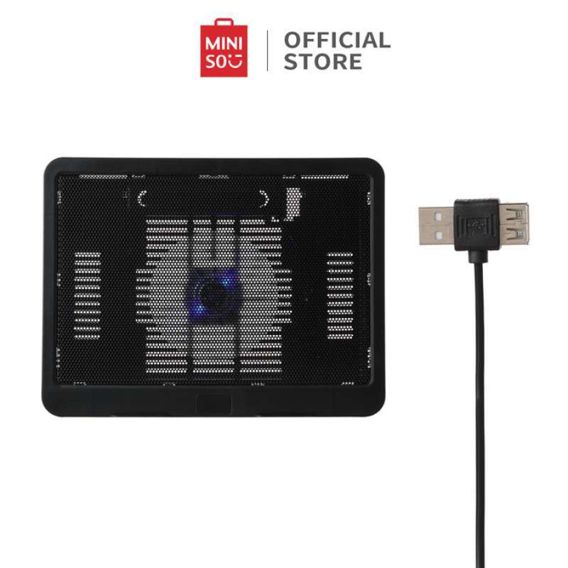 Jual Miniso Laptop Cooling Stand With Lights And Fan Di Seller Sentral ...