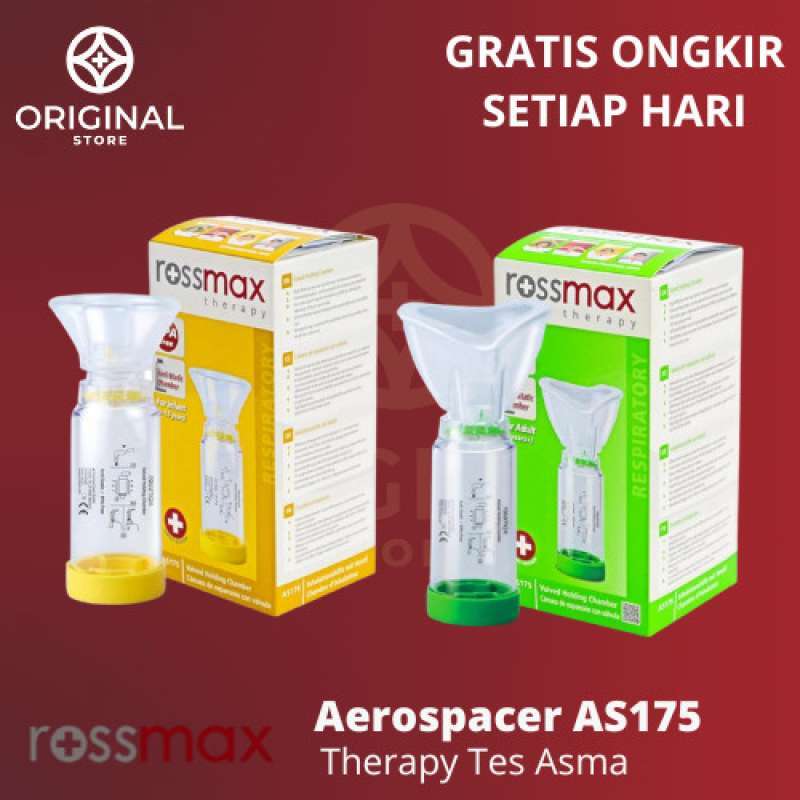 Promo Rossmax Aerospacer Aerochamber AS175 Corong Asma Aero Spacer ...