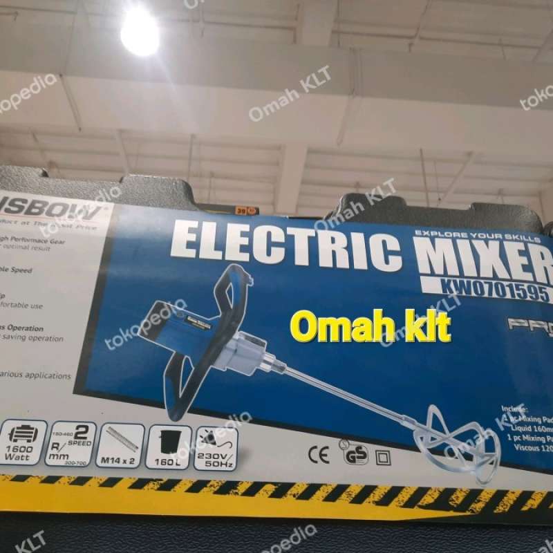 Promo krisbow elektrik mixer mesin mixer pengaduk industrial Diskon 23% ...