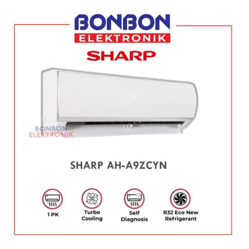 Promo Sharp AC 1PK AH-A9ZCYN 1 PK Split Standard / AH A9ZCYN Diskon 23% ...