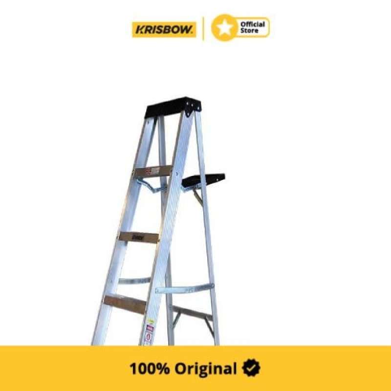 Promo Krisbow Tangga Lipat Aluminium Heavy Duty 10 Step 3 Mtr Diskon 15 ...