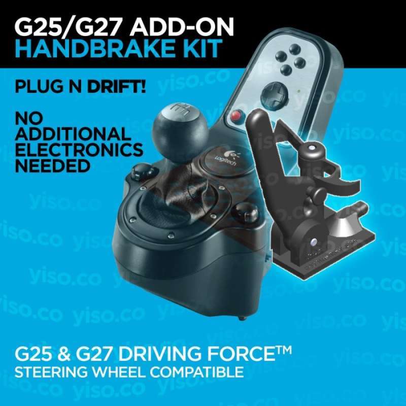 Promo Logitech G25 G27 Handbrake Kit steering wheel add on mod no USB ...