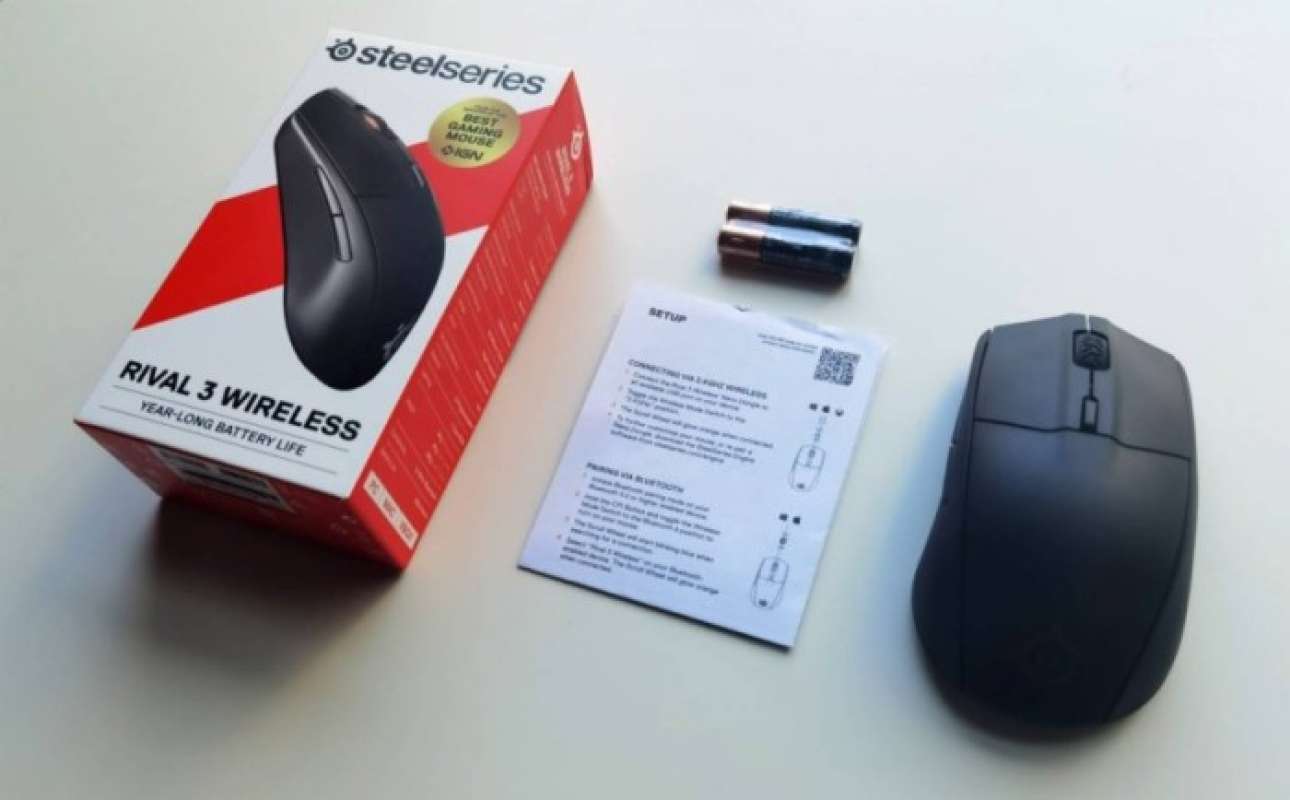 Promo Steelseries Rival 3 RGB Wireless Gaming Mouse TrueMove Core ...