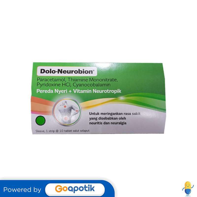 Jual DOLO NEUROBION STRIP 10 TABLET di Seller Apotek Wahdah Daeng Tata ...
