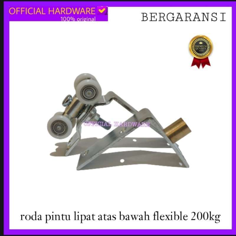 Promo Roda Pintu Lipat Atas Bawah Flexible1set Roda Lipat Folding Gate ...