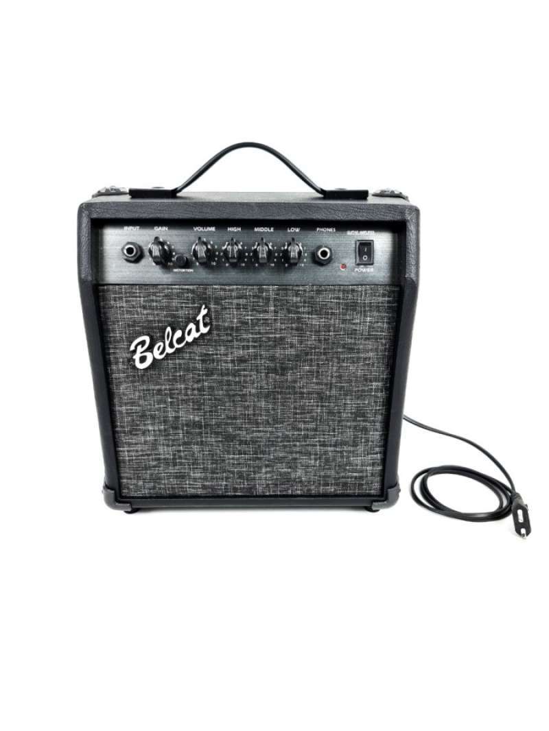 Jual Amplifier Gitar Akustik Dan Elektrik Merk Belcat Tipe 15g Slim ...