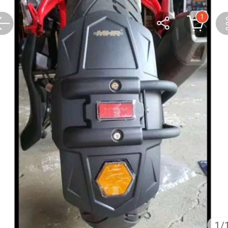 Promo Mud Guard Universal Plastik Abs Cb Vixion R15 V2 R15 V3 Xabre ...