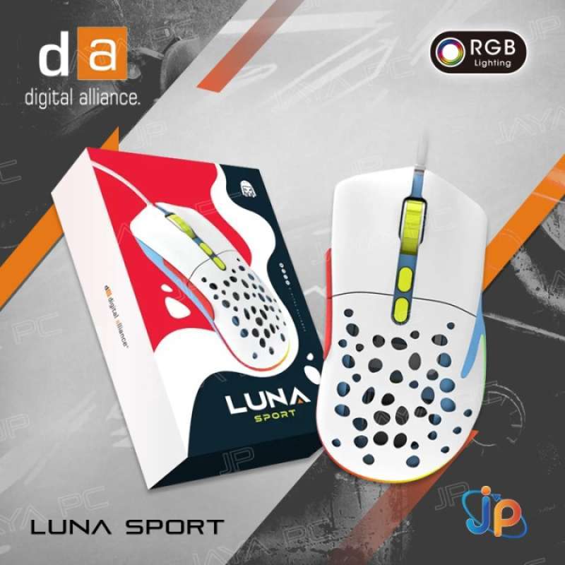 Promo Mouse Gaming Digital Alliance Luna Sport RGB - DA Luna Gaming ...