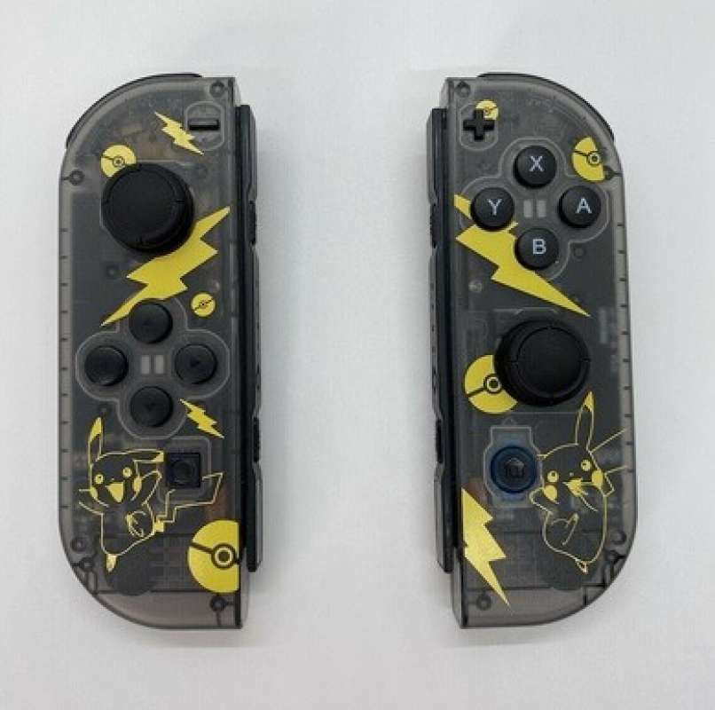 Promo JC Handle Joy Con Joycon Controller Pikachu Pokemon Custom Diskon ...