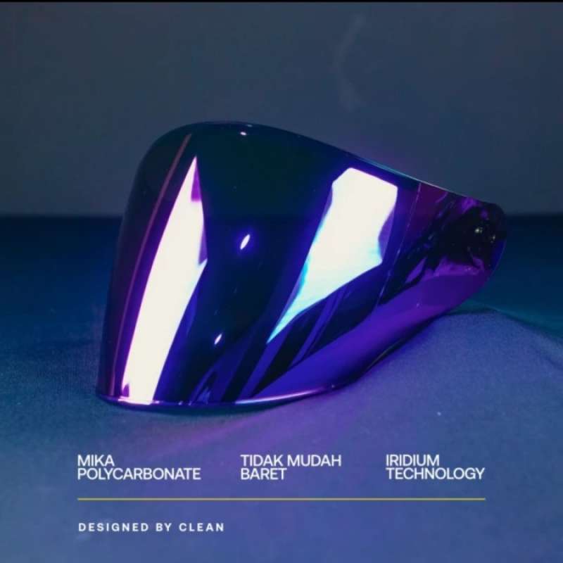 Promo Clean Kaca Helm / Visor Iridium Flat Kyt Dj Maru Kyt Venom Diskon ...