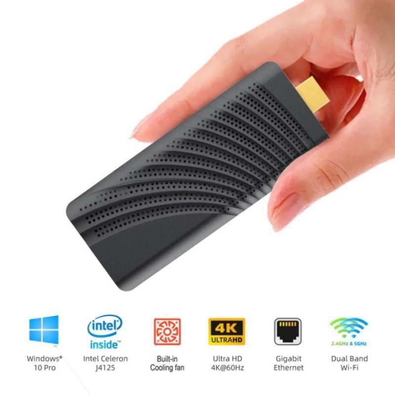 Promo Mini Pc Stick T6 Pro 6/128gb Intel Quadcore J4125 Gemini Lake ...