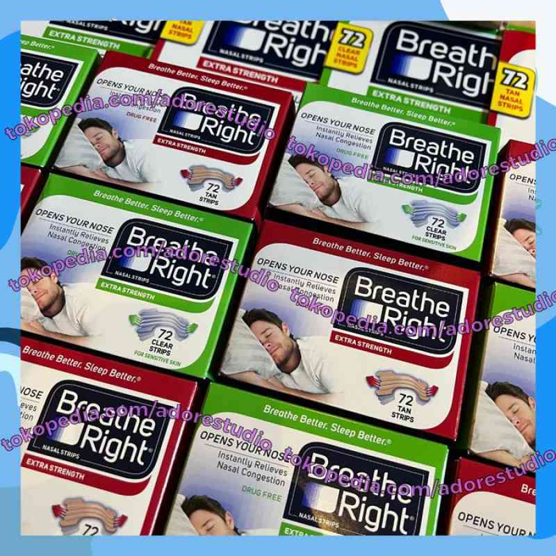 Promo Breathe Right Nasal Strips Diskon 17% di Seller Mahanani Store 4 ...