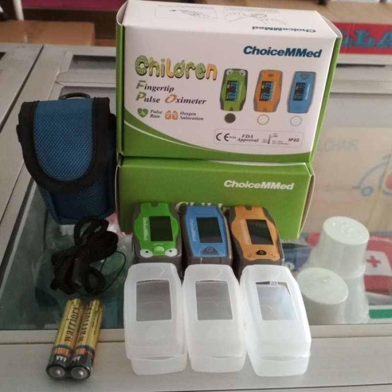 Promo Pulse Oximeter Anak / Oximeter Anak Choicemmed Diskon 17% Di ...