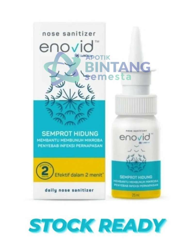Promo Enovid Nasal Spray | Daily Nose Sanitizer | Spray Anti Covid 100% ...