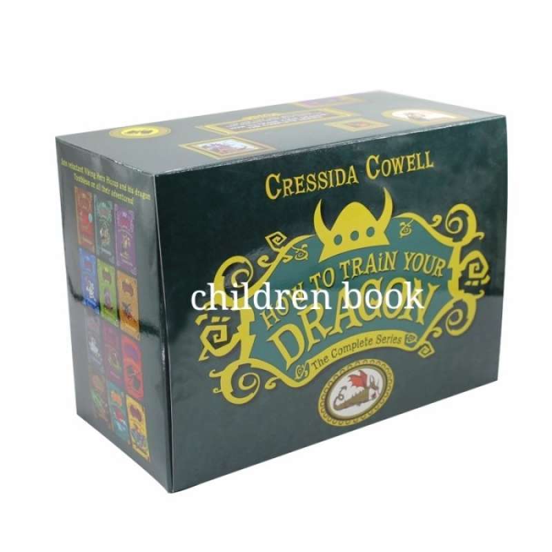 Promo How To Train Your Dragon Complete Series 12 Books Diskon 33% di ...