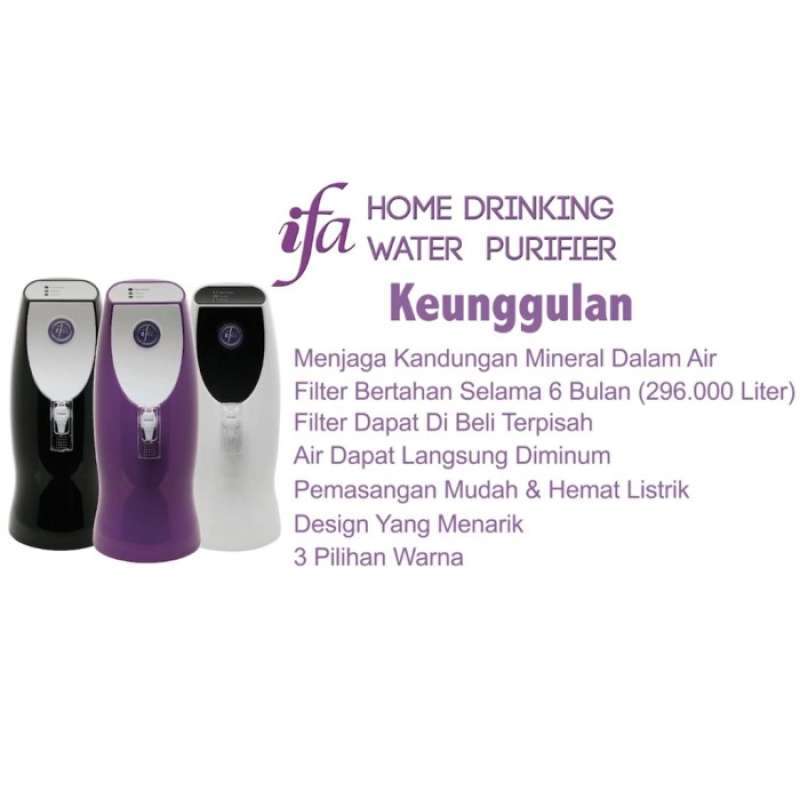 Promo Ifa Home Drinking Water Purifier - Filter Air Minum Original ...