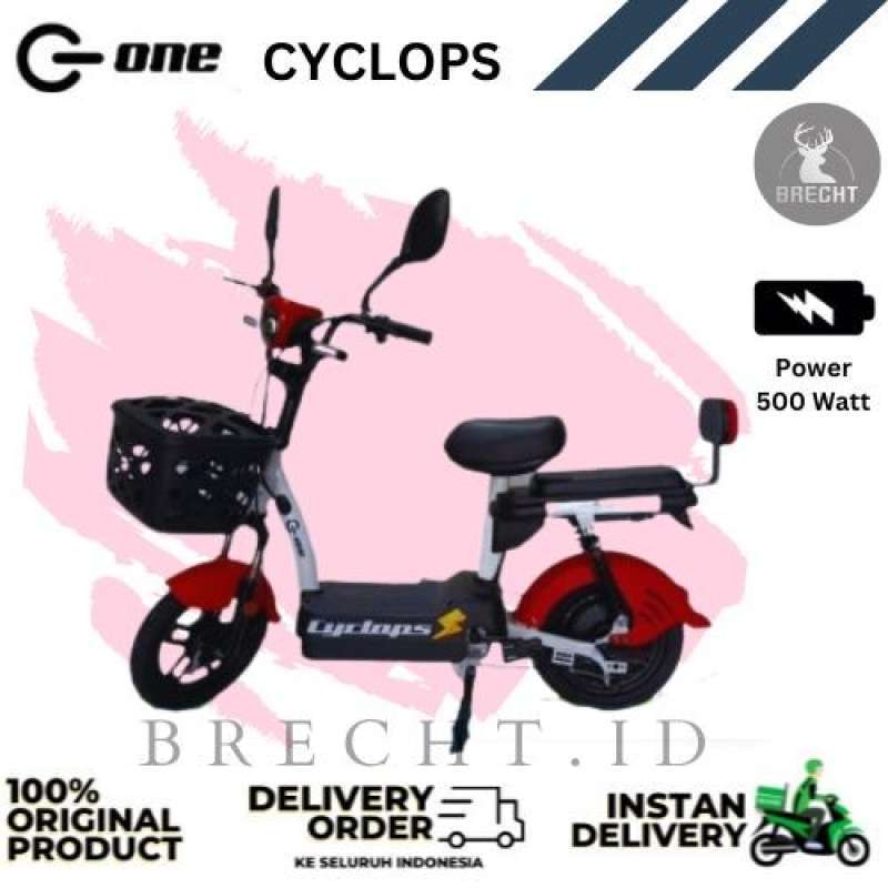Jual Sepeda Listrik C-One Cyclops E Bike 500w di Seller BRECHT.ID - BRECHT.ID - Kota Tangerang ...