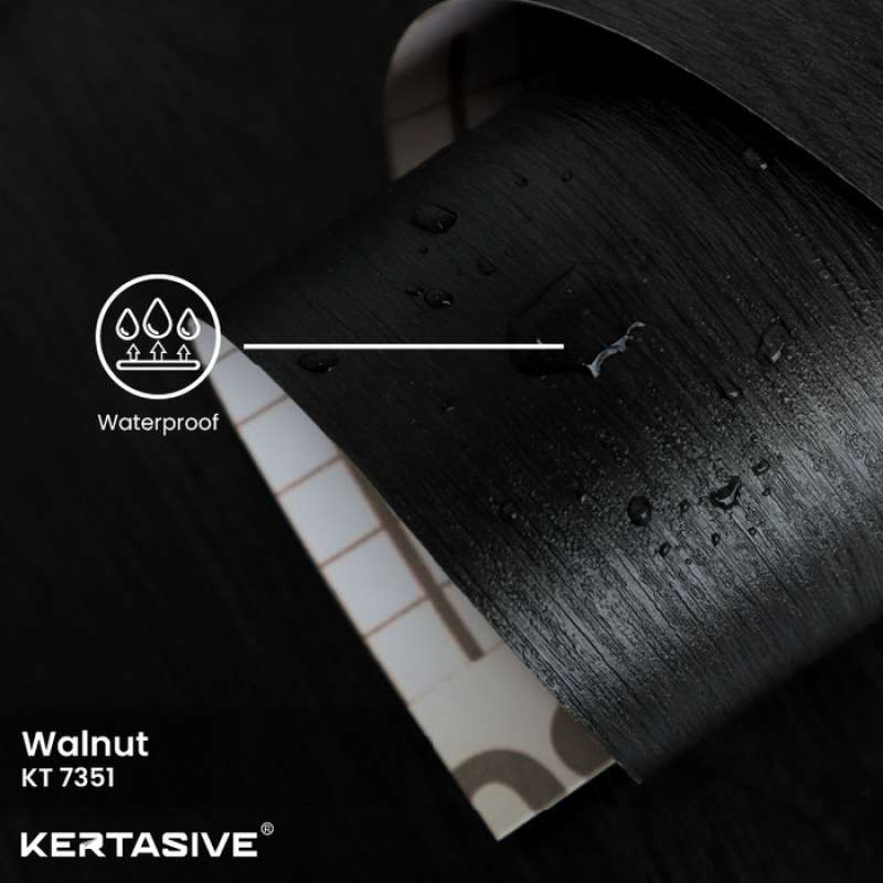 Promo Walnut 122 Cm - Kertasive Pvc Interior Film / Pelapis Furniture ...