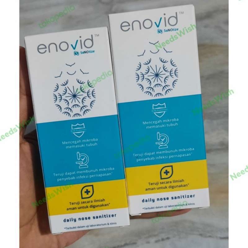 Promo Enovid Nasal Spray // Nose Sanitizer // Original // Ready Stock ...