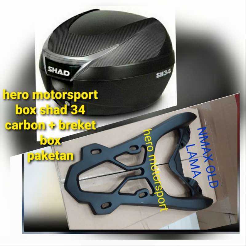 Promo Paket Box Shad Sh 34 Carbon Breket Box New Nmax 2020/2021 / Nmax ...