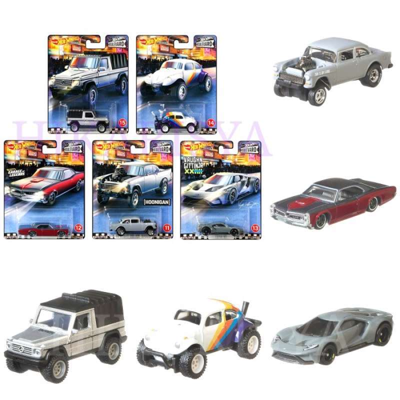 Promo Hot Wheels Boulevard Case C Hotwheels Gasser Mercy Class G Vw Ford Gt Diskon 23 Di Seller