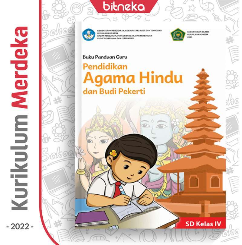 Promo Buku Panduan Guru Pend. Agama Hindu SD Kelas 4 - DIKBUD (K-Merdeka) Diskon 10% di Seller ...