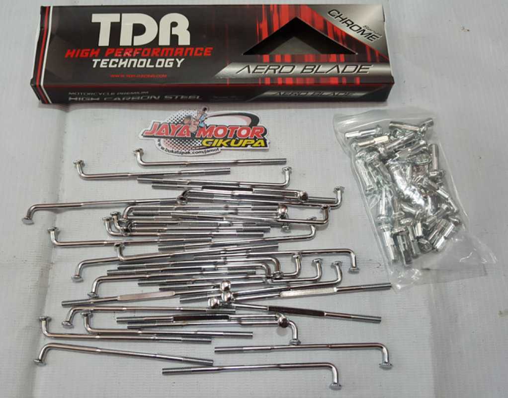 Promo Ruji Atau Jari2 Tdr Chrome Aeroblade Diskon 23% Di Seller Bietta ...