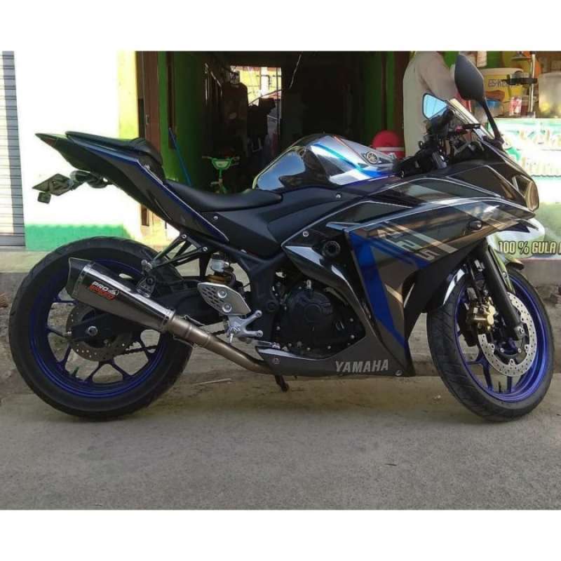 Promo Prospeed Shark Black R25 Yamaha R25 Mt25 R3 Fullsystem Diskon 23% ...