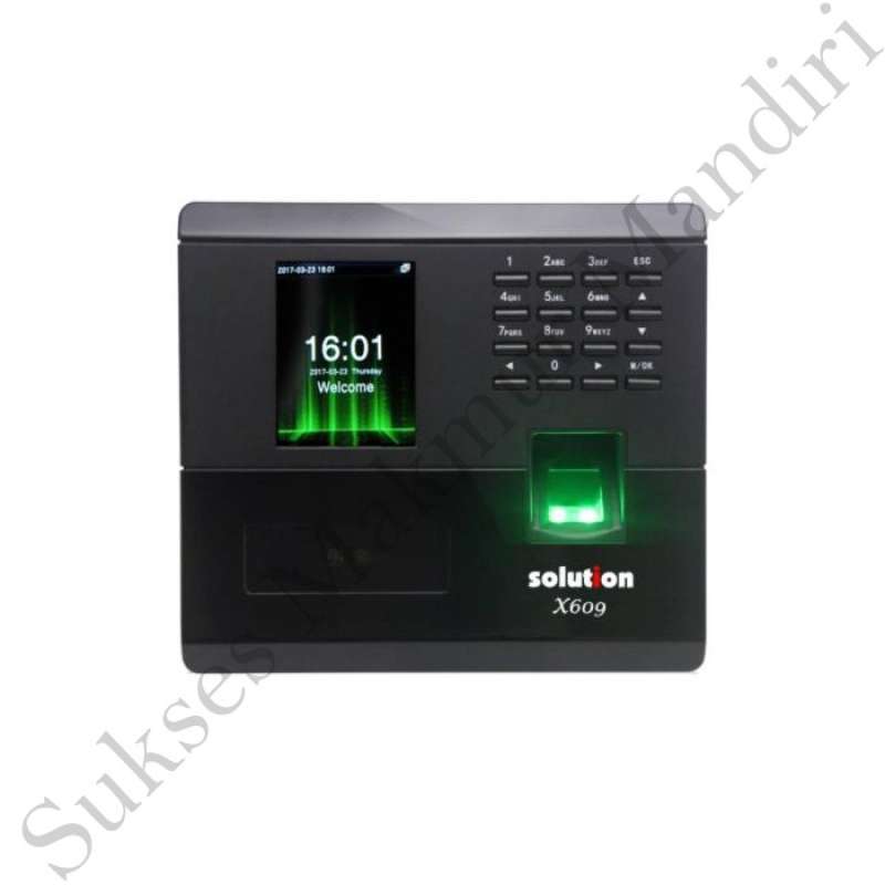 Promo Mesin Absensi Solution X609 Fingerprint X609 Diskon 3% di Seller ...