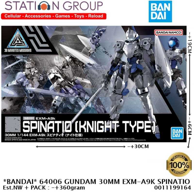 Jual BANDAI 64006 GUNDAM 30MM EXN-A9k SPINATIO (KNIGHT TYPE) - GUNPLA ...