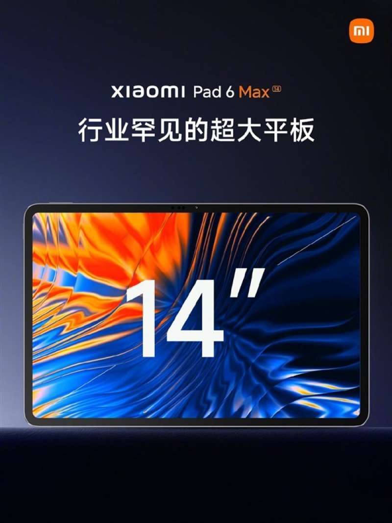 Promo Xiaomi Tablet 14 Inch Mi Pad 6 Max Snapdragon 8+ Gen 1 Pc Android ...