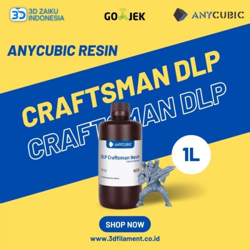 Promo Anycubic Resin Craftsman High Detail Resin 3D Printer Refill 1 ...