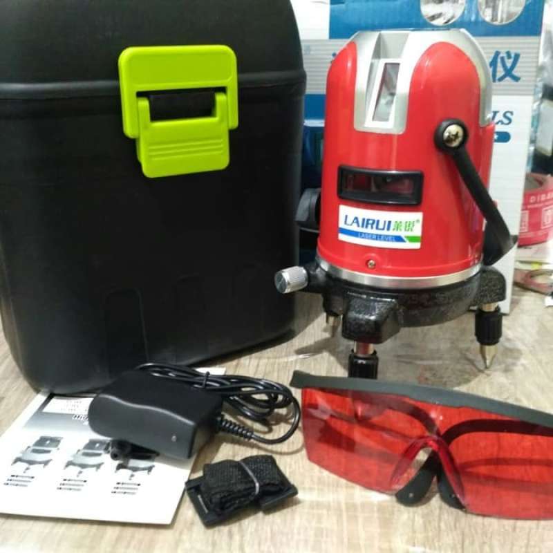 Promo laser level rotary 360 degree pro 5 garis 6 titik-water pass ...