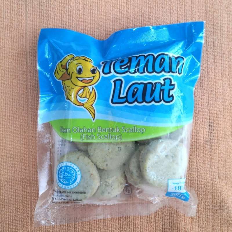 Promo Cedea Teman Laut Scallop Ikan [500gr & 200gr ] Scallop Teman Laut ...