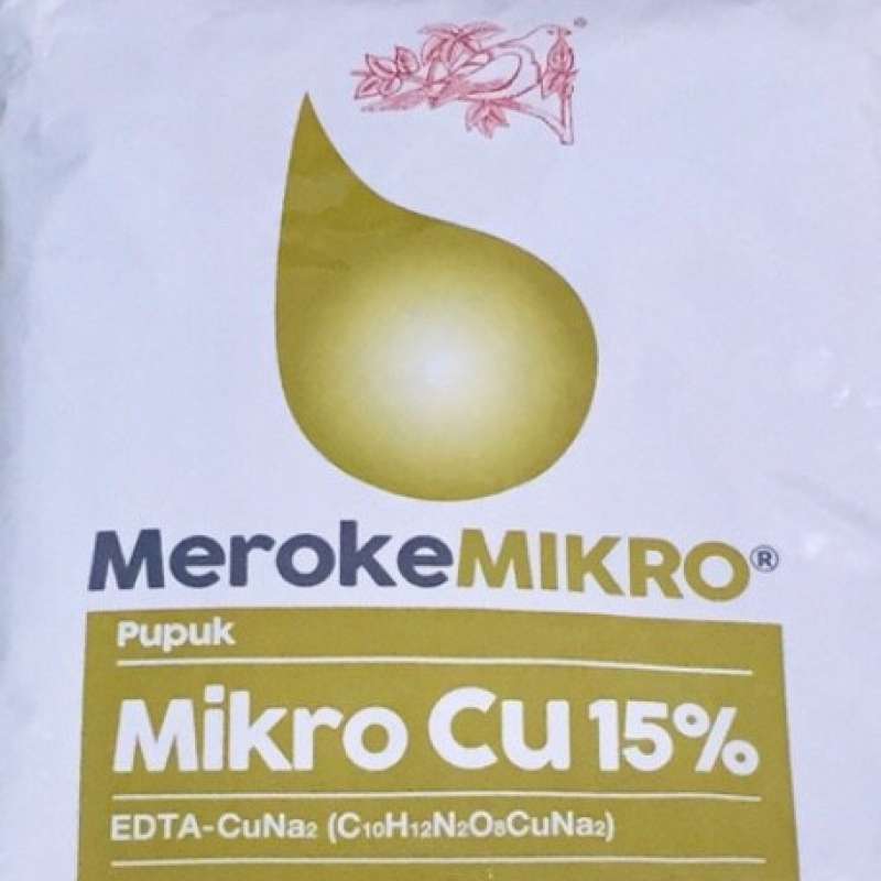 Promo repack 100g pupuk meroke mikro cu edta nutrisimikro tembaga ...
