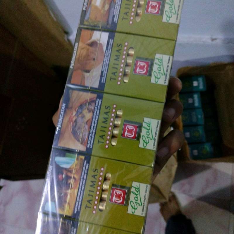 Jual Tajimas Gold Grenjeng / 1 Slop/ 10 Pcs Di Seller Toko Mbak Pat ...
