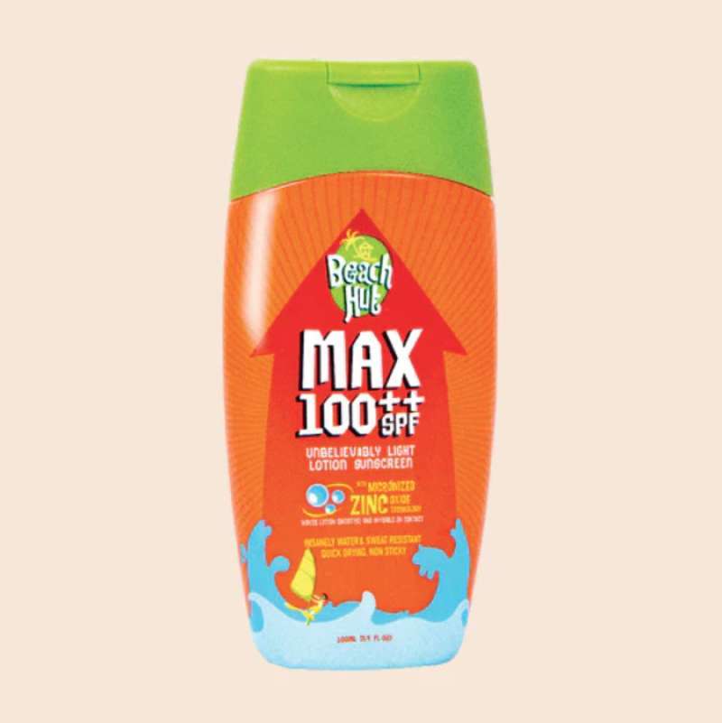 Promo Beach Hut Max Spf100 Light Lotion Sunscreen 100Ml Diskon 23% di ...