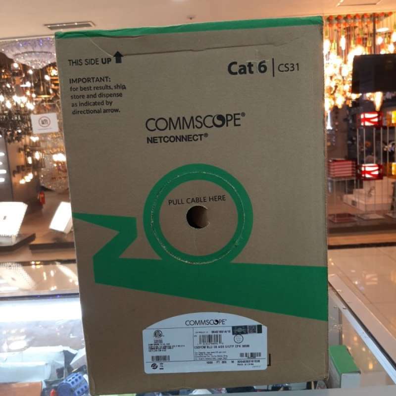 Promo Kabel Lan Utp Cat 6 Amp Commscope Diskon 23% Di Seller Primastore ...