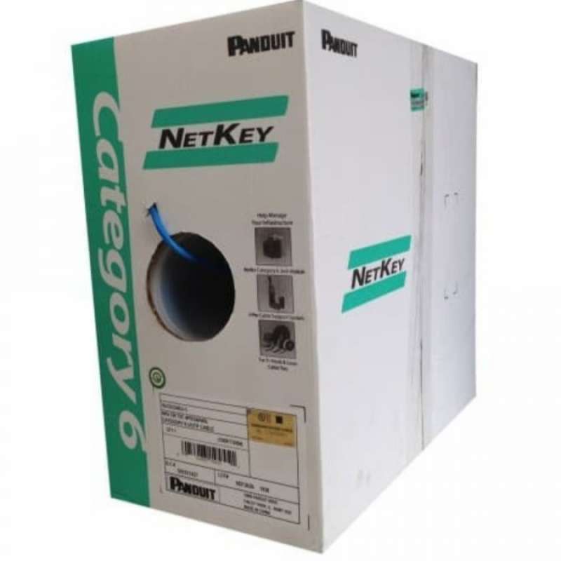 Promo Kabel Utp Cat 6 Panduit Netkey Kabel Lan Cat6 305M Original ...