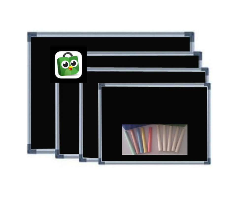 Promo Blackboard Sakana 60 X 40 Cm - Papan Tulis Kapur Hitam 60x40 ...
