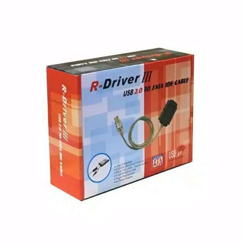 Promo Usb 2.0 To Ide + Sata / R-Driver Iii Diskon 23% di Seller ...