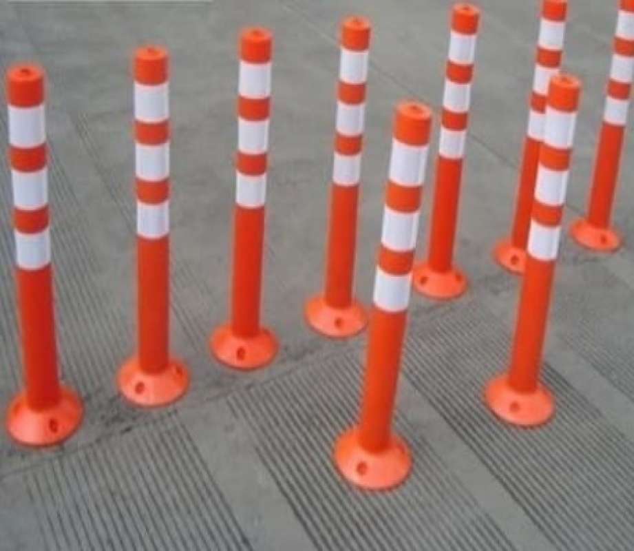 Promo stick cone Traffic Delineator,Tiang Pembatas tanam patok jalan ...